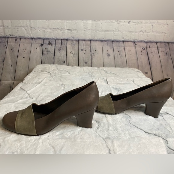 Audley London | Shoes | Audley London Sz 39 Brown And Taupe | Poshmark
